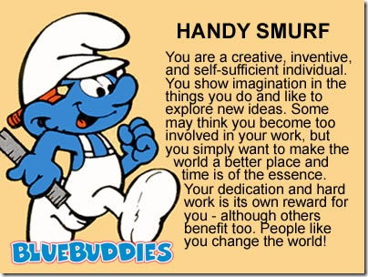 Stephysiology: Sweet Lass X Captain Best: Smurf Personality Test